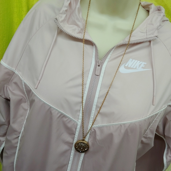 Nike | Jackets & Coats | Nwt Nike Pastel Rose Pink Mauve Windbreaker ...